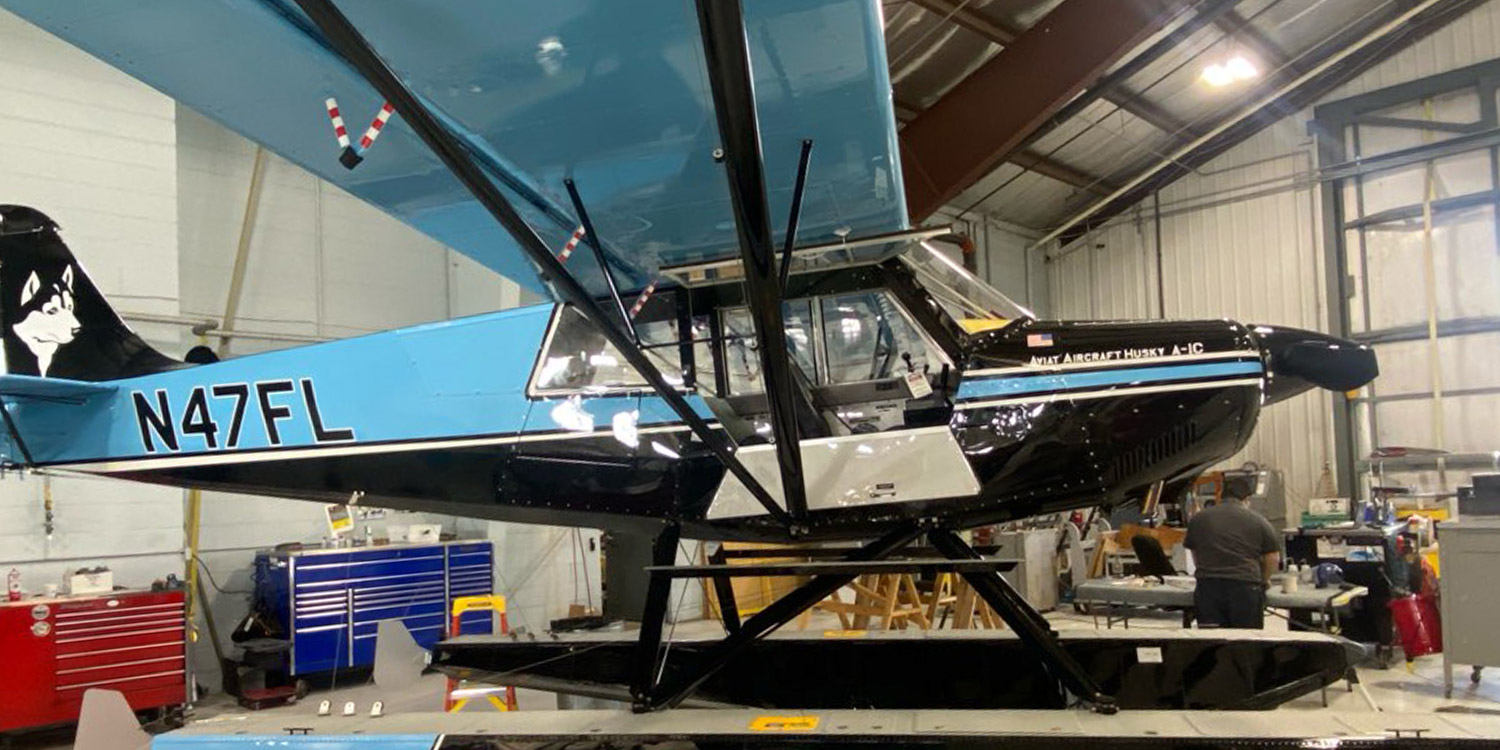 2024 Husky A1C 180 N47FL Float Plane | Aircraft Manufacturers | Pitts, Husky, Eagle Aircraft - Aviat